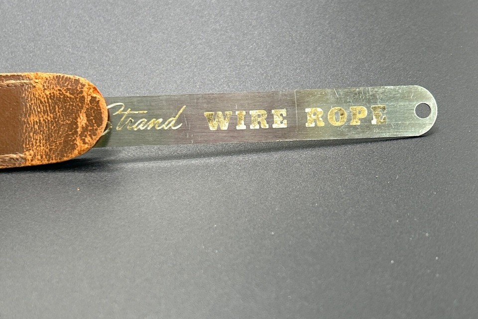 Bethlehem Purple Strand Wire Rope Machinist Stainless Steel 6-inch ...