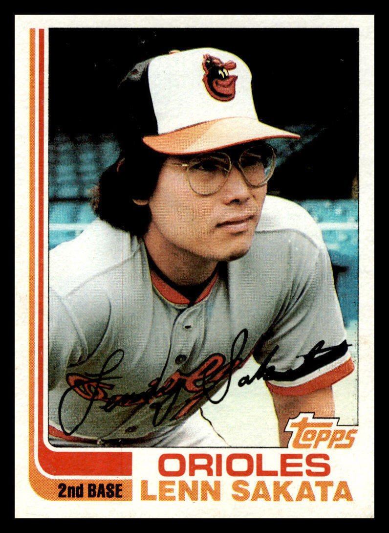 1982 Topps Lenn Sakata #136 Baltimore Orioles | eBay