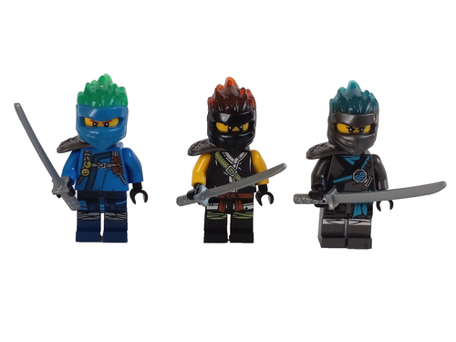 Custom Lego Ninjago Secrets of the Forbidden Spinjitzu: FS Cole, Nya ...