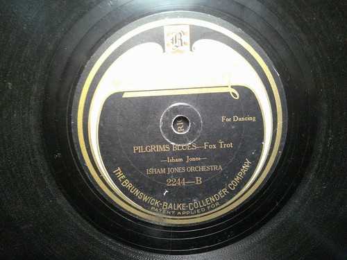 Brunswick 78 Record 2244 / Isham Jones / Pilgrims Blues / Samson And ...