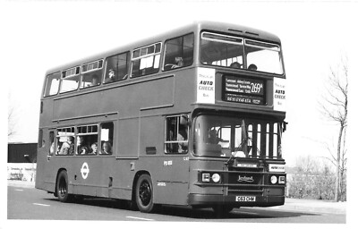 Vintage Photograph Double Decker Bus - Route 269A Bexley Heath London ...