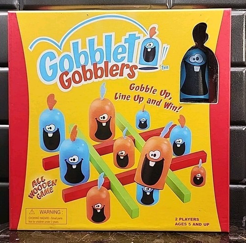 Gobblet Gobblers Board Game All Wooden Game 00103 2009 Blue Orange ...