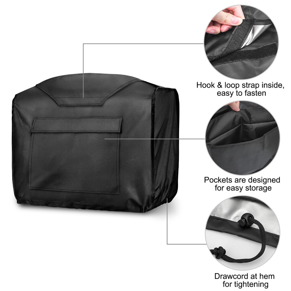 Waterproof Generator Cover Heavy Duty, Portable Outdoor Storage Cover ...