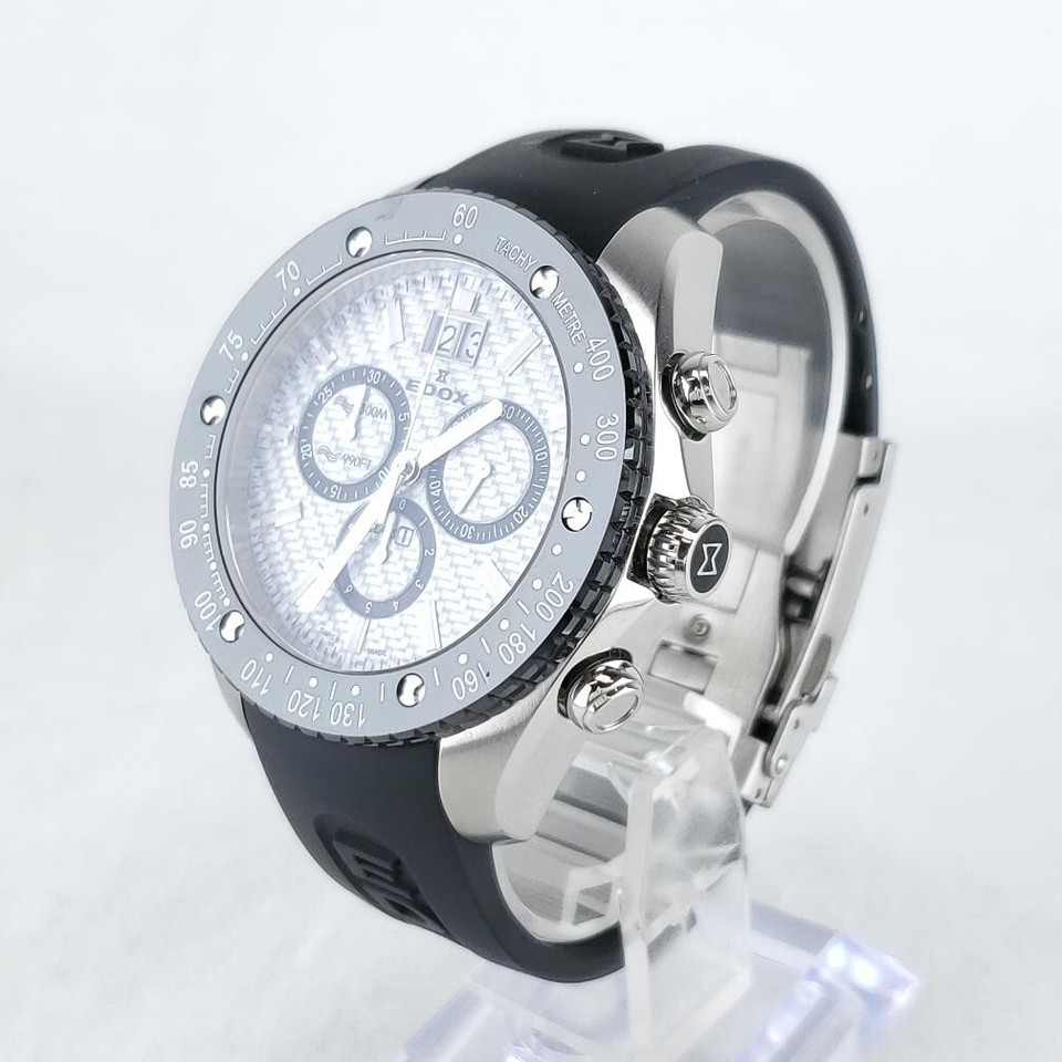 Edox Gent's Watch Class 1 42mm Big Date Chrono 10004-3N-A1N (PB1026386 ...