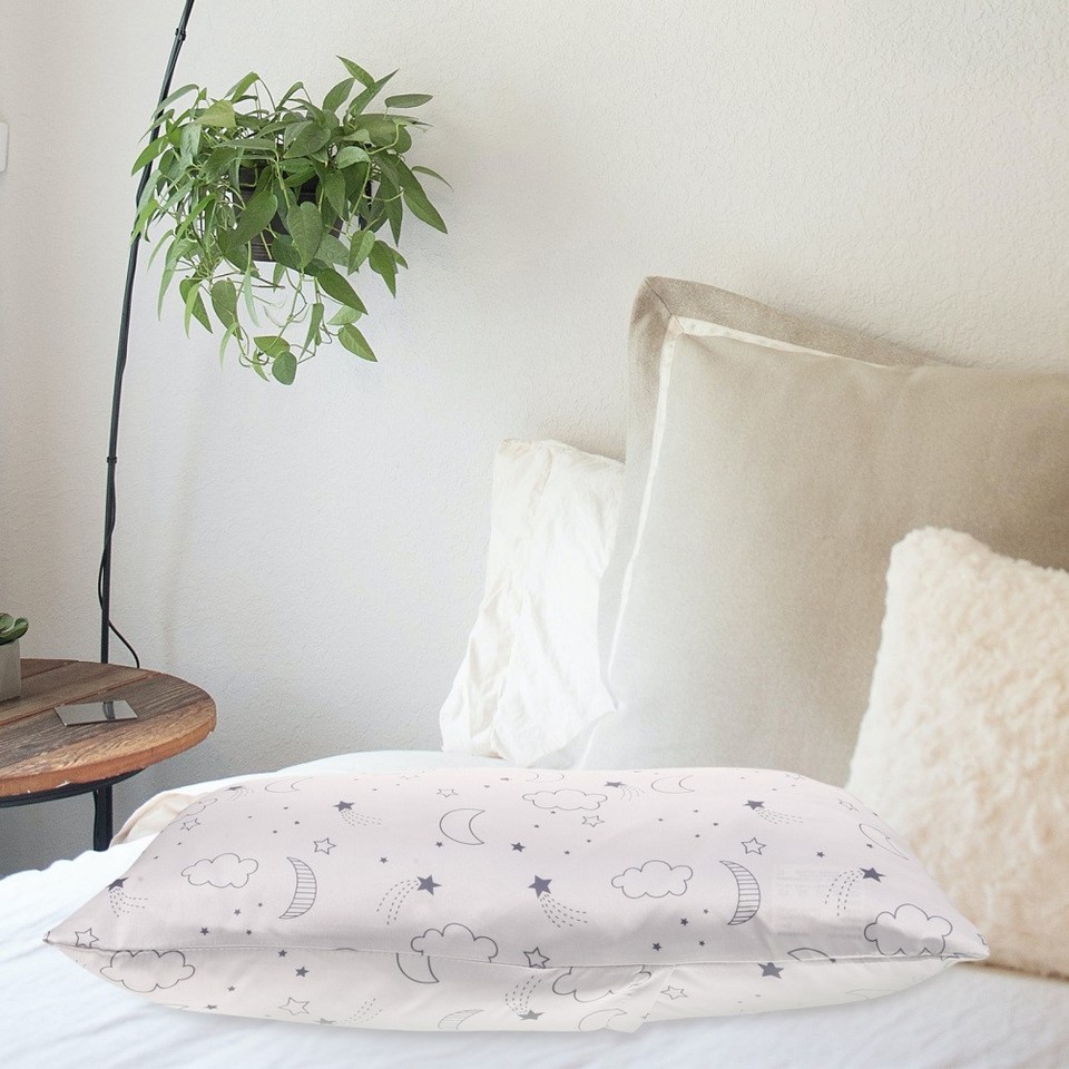 Pillow Cover for Travel Cotton Yarn Envelope Closure Kids Pillowcase ...