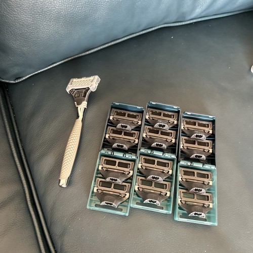 Harry's Chrome Edition Razor Set 13 Cartridges + 1 Handle | eBay