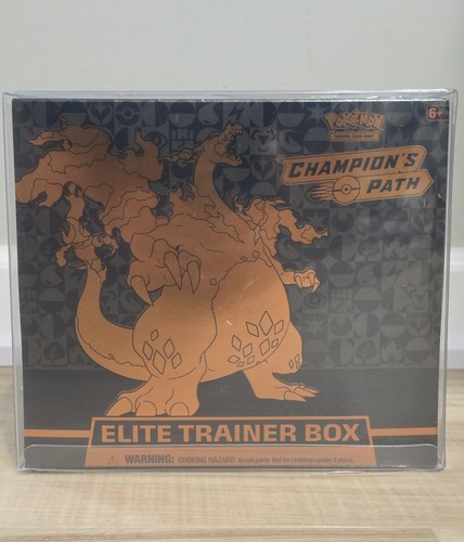 Pokémon TCG Sword & Shield CHAMPION'S PATH Elite Trainer Box Sealed ...