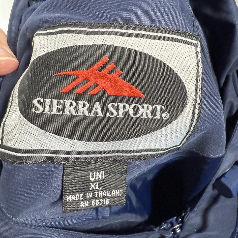 Vintage Sierra Sport Men’s Windbreaker Jacket “West Georgia” University ...