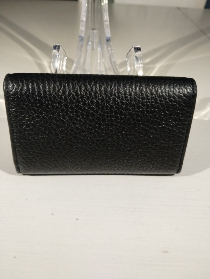 Authentic Black Furla Key Case / Fob Holder Could Hold A Credit Card | eBay