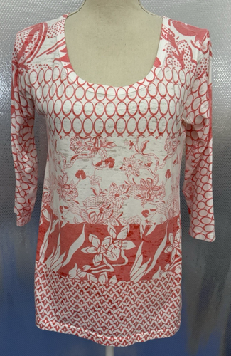 Whimsy Rose Shirt Womens Sz M Floral Art Boho Burnout Signature ...