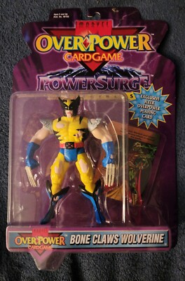 Wolverine Toybiz Action Figure Overpower card | eBay