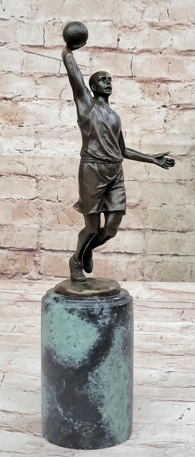 Bronze Art Statue Sculpture Trophy of NBA Basketball Player Going for ...