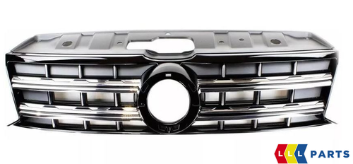 NEW GENUINE VOLKSWAGEN AMAROK FRONT BUMPER RADIATOR CENTER GRILL SATIN ...
