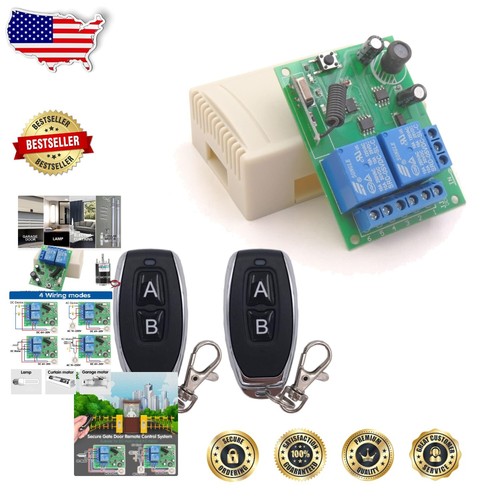DC 6V to 30V Wireless Remote Control System - Reliable 433MHz Relay ...