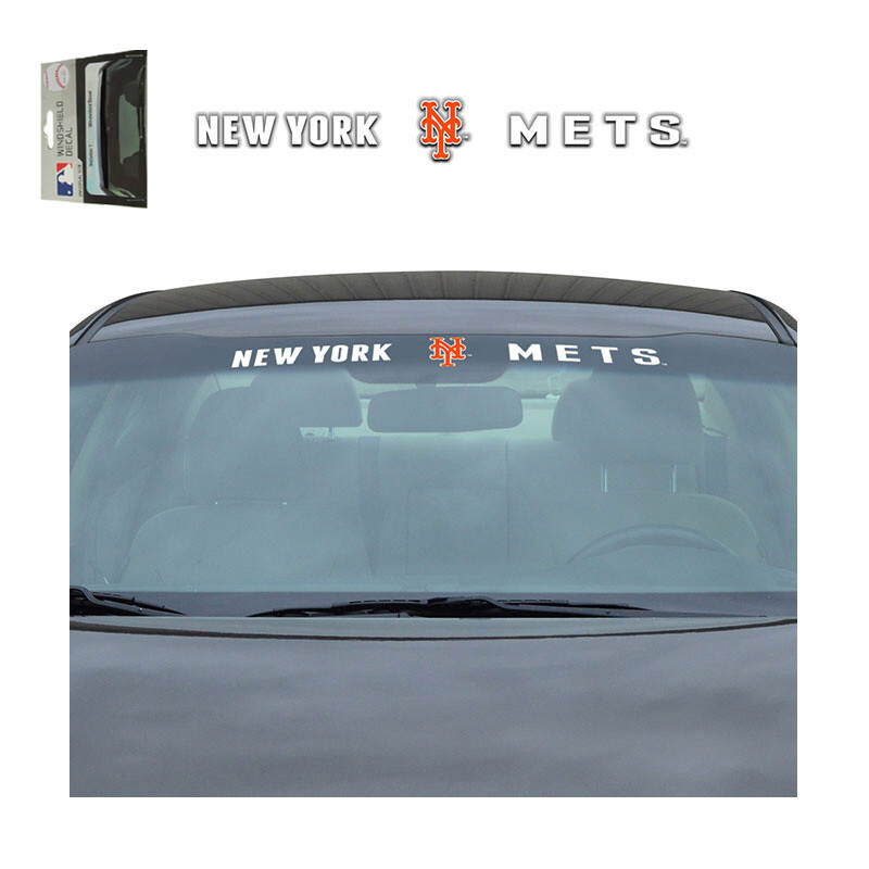New MLB New York Mets Car Truck Suv Windshield Vinyl Decal | eBay