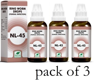 New Life NL 45 Ring Worm Drops 30ml x 3 | Itching Relief | Free ...