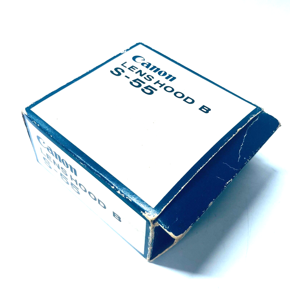🍙Mint w/Box🍙Canon BS-55 Plastic Bayonet Lens Hood FD 50mm f1.4 SSC from ...