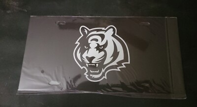 Cincinnati Bengals Logo on Aluminum License Plate | eBay