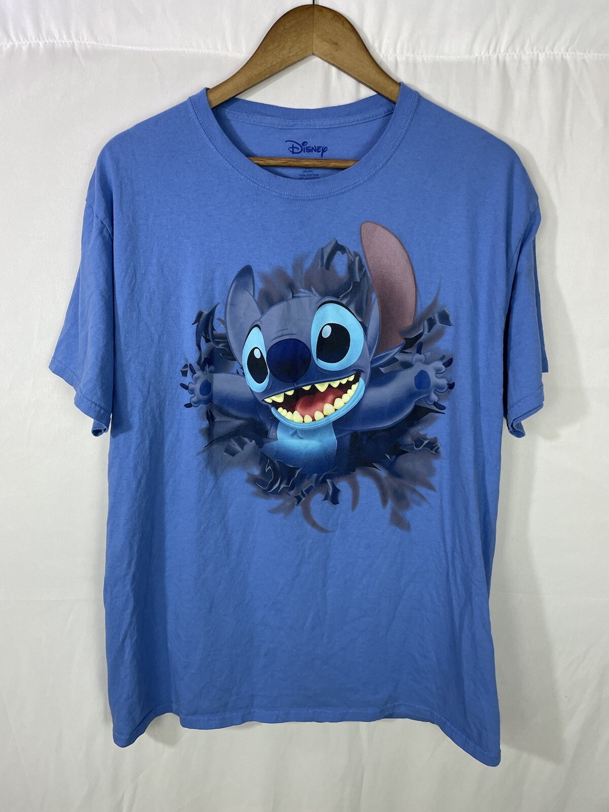 LILO And Stitch T Shirt Stitch Front Back Print Size … - Gem