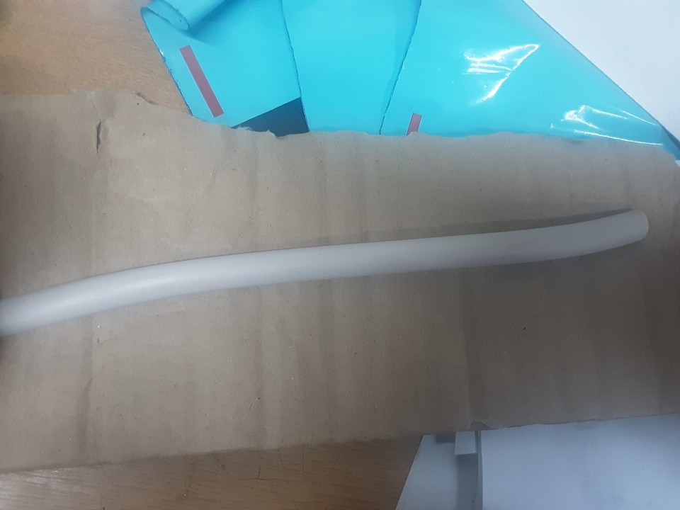 Caravan/Motorhome Awning Rail Plastic Insert/Trim12 CREAM per metre ...