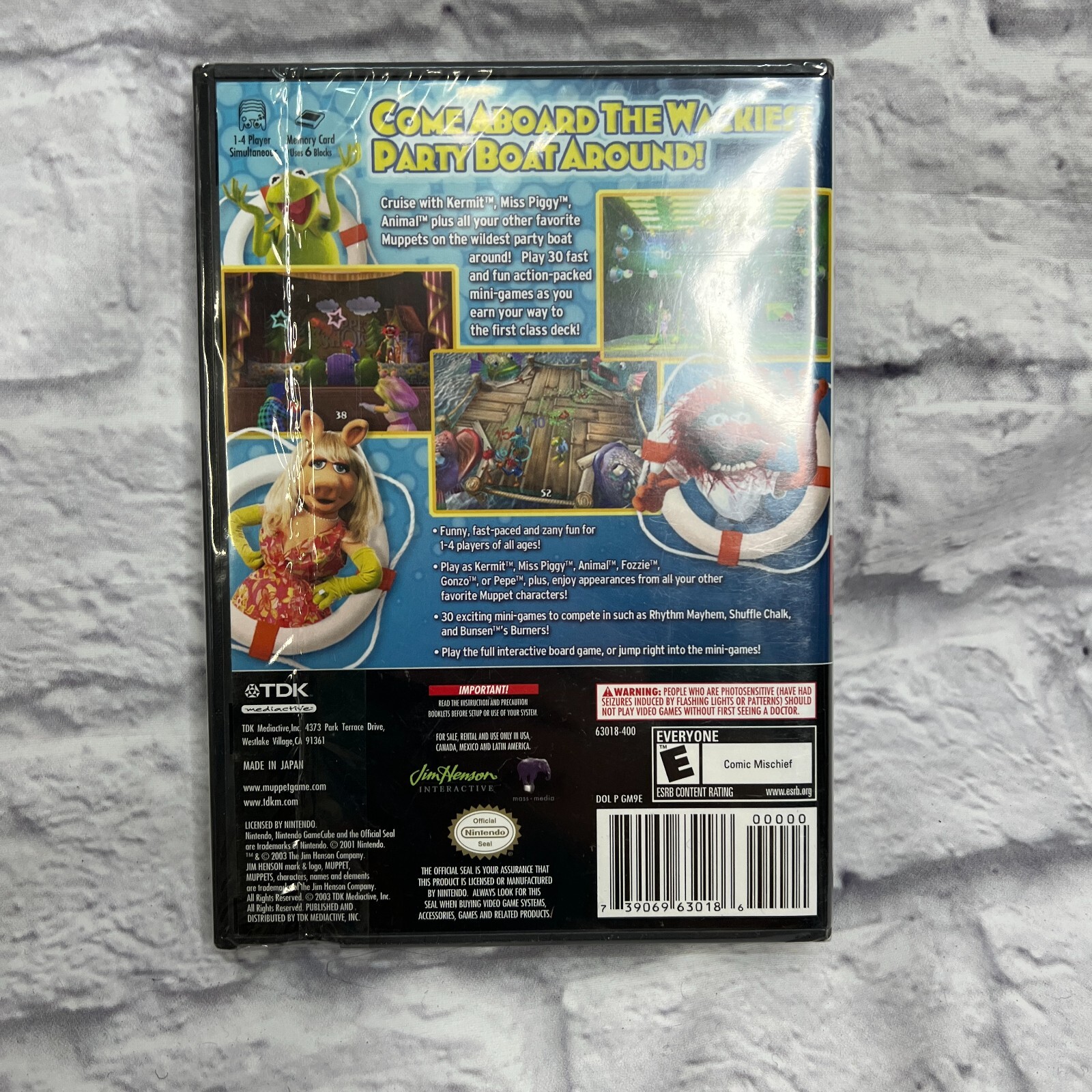 Jim Henson's Muppets: Party Cruise (Nintendo GameCube, 2003) for sale ...