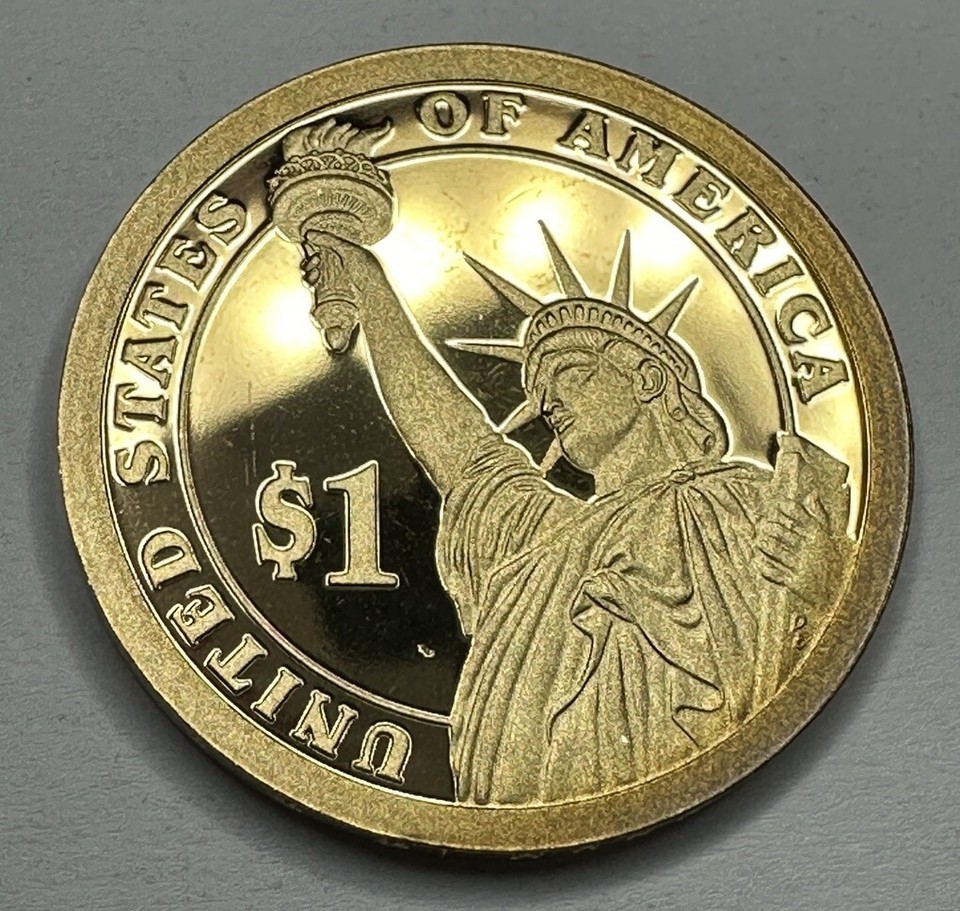 2010-S Franklin Pierce Presidential PROOF Dollar Coin from US Mint ...