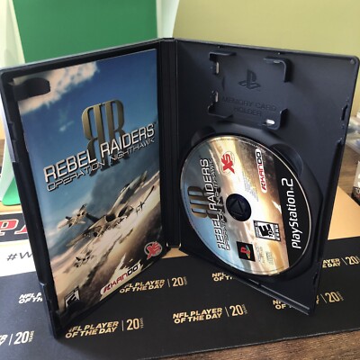Rebel Raiders Operation Nighthawk (PlayStation PS2 Game) Complete Black ...