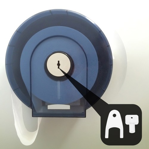 3 Pcs Replacement Tissue Dispenser Key for Bathroom Toilet Paper ...