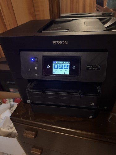 EPSON WorkForce Pro WF-4730 Color Printer Wi-Fi / Copy / Scan / Fax | eBay