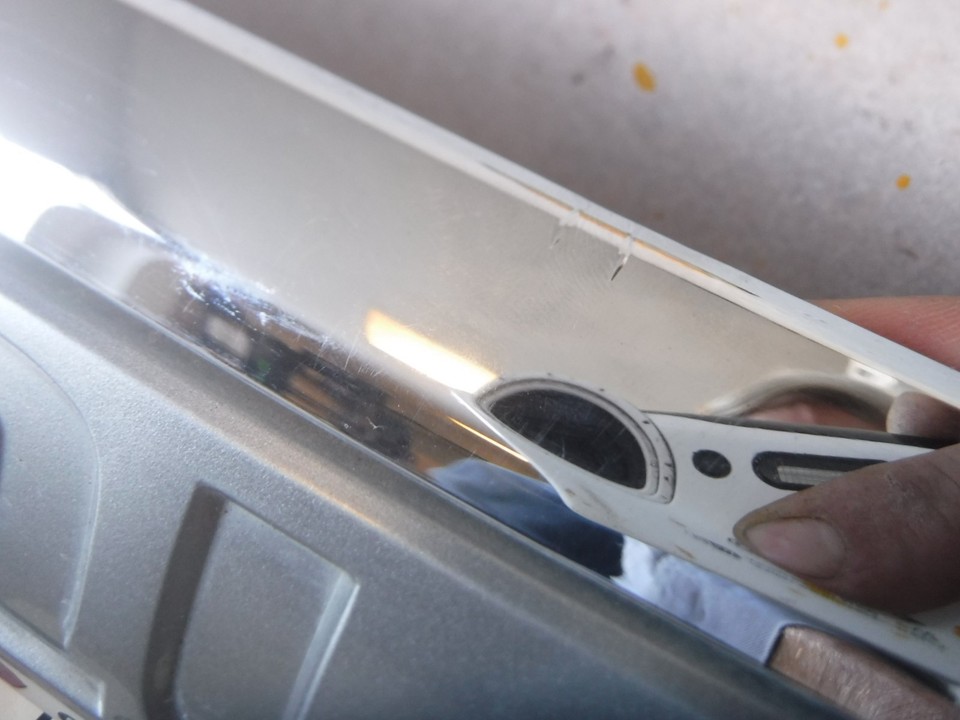 08-17 Toyota Sequoia OEM Liftgate License Plate Tailgate Trim Plate ...