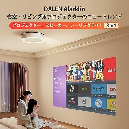 Ceiling Projector Outlet Dalen Aladdin Thin Large Screen Easy ...