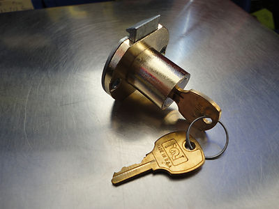 Free Ship, National Drawer Lock With 2 D005A Keys, Bright Brass Finish ...