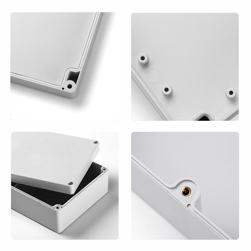 Electronics Project Box ABS Plastic Enclosure IP65 Outdoor Waterproof ...