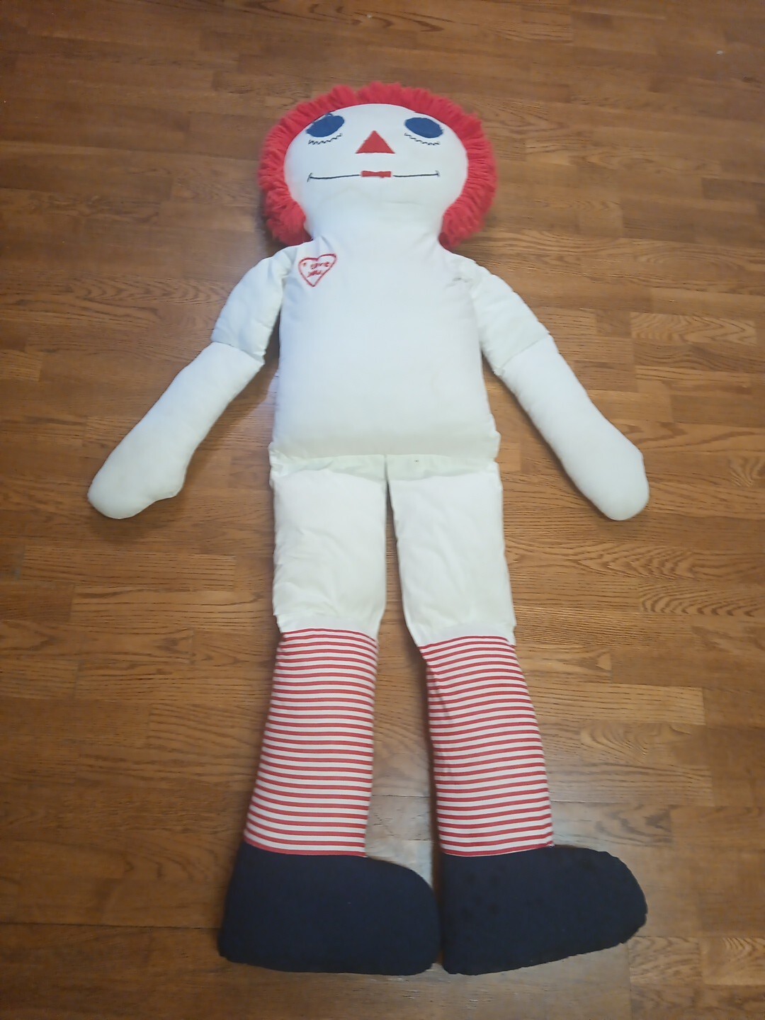 Vintage Life Size Raggedy Ann Doll 5 Feet 4 Inches Tall | eBay