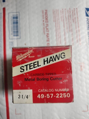 Milwaukee Tool 49-57-2250 2-1/4" Threaded Steel Hawg Cutter | eBay