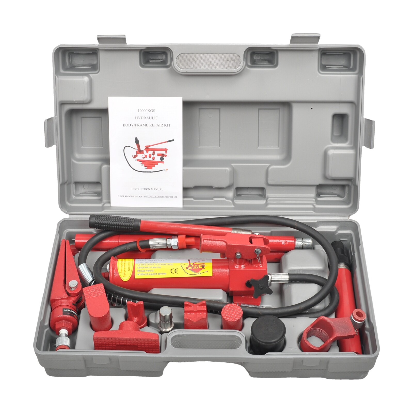 6 Ton Porta Power Hydraulic Jack Body Frame Repair Kit Auto Shop Tool ...