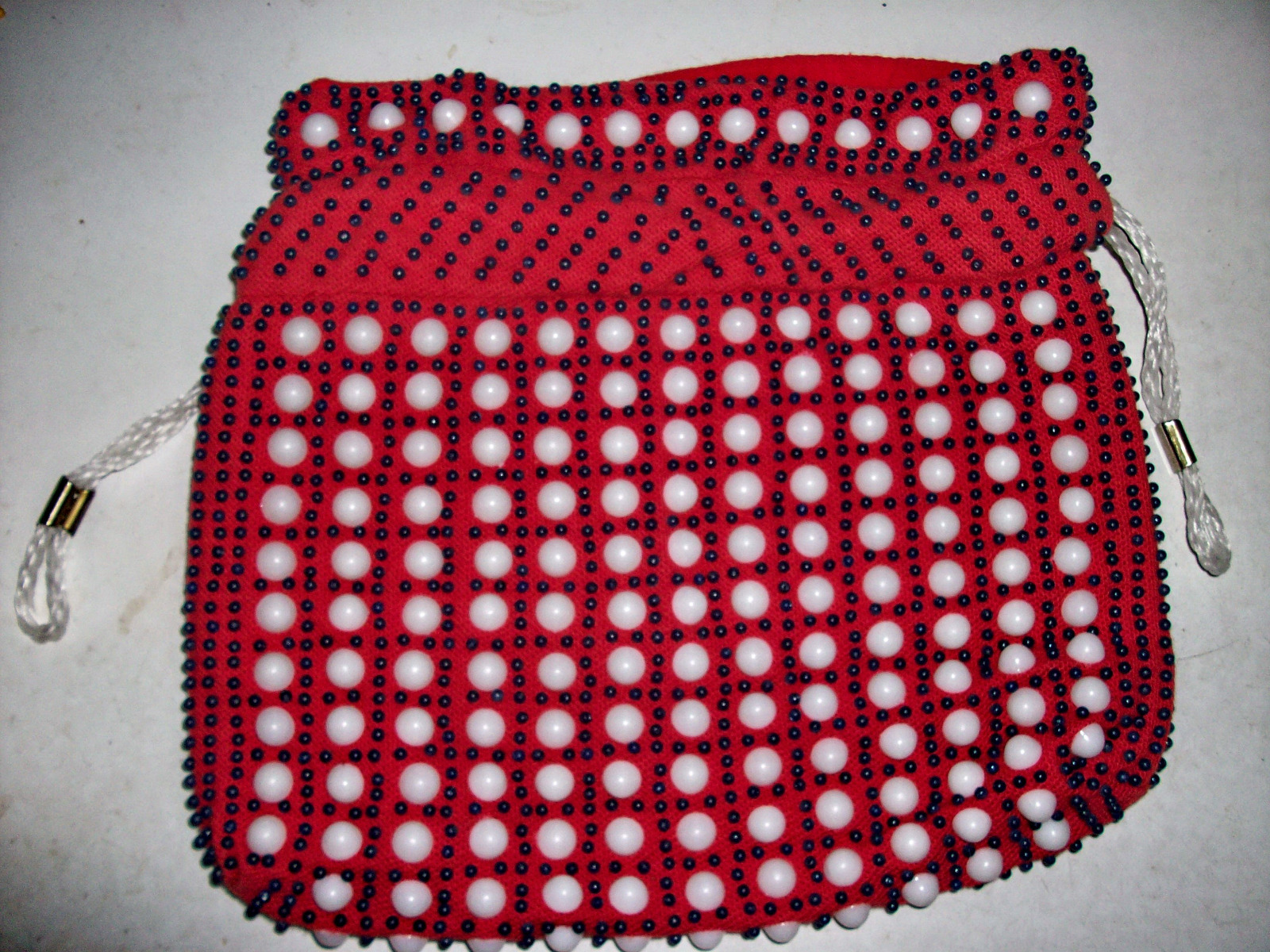 RED DRAWSTRING CARRY BAG for 7 inch Tablet, Cosmetics, Purse NWOT | eBay