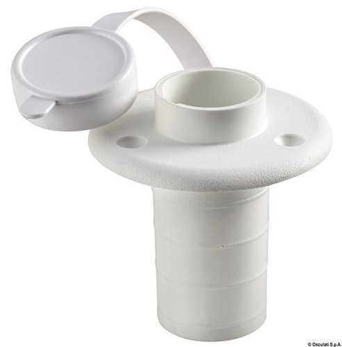OSCULATI Plastic base recess flat surface 3 contacts white ...