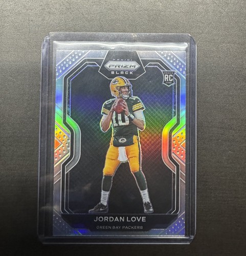 2020 Panini Chronicles Prizm Black #PB-4 JORDAN LOVE RC "Silver Prizm ...