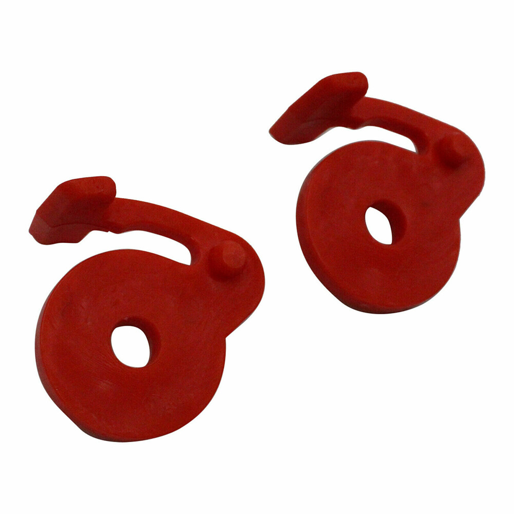 2pcs Red Plastic Fuses Locks Side Panel Wall Trailer Fit For Stema ...