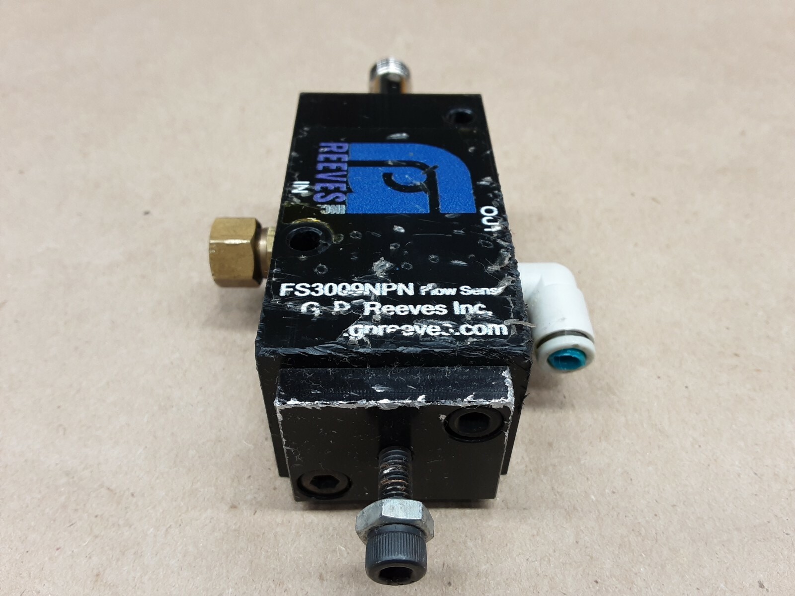 GP Reeves Grease Flow Sensor FS3009NPN #1013I80*AD | eBay