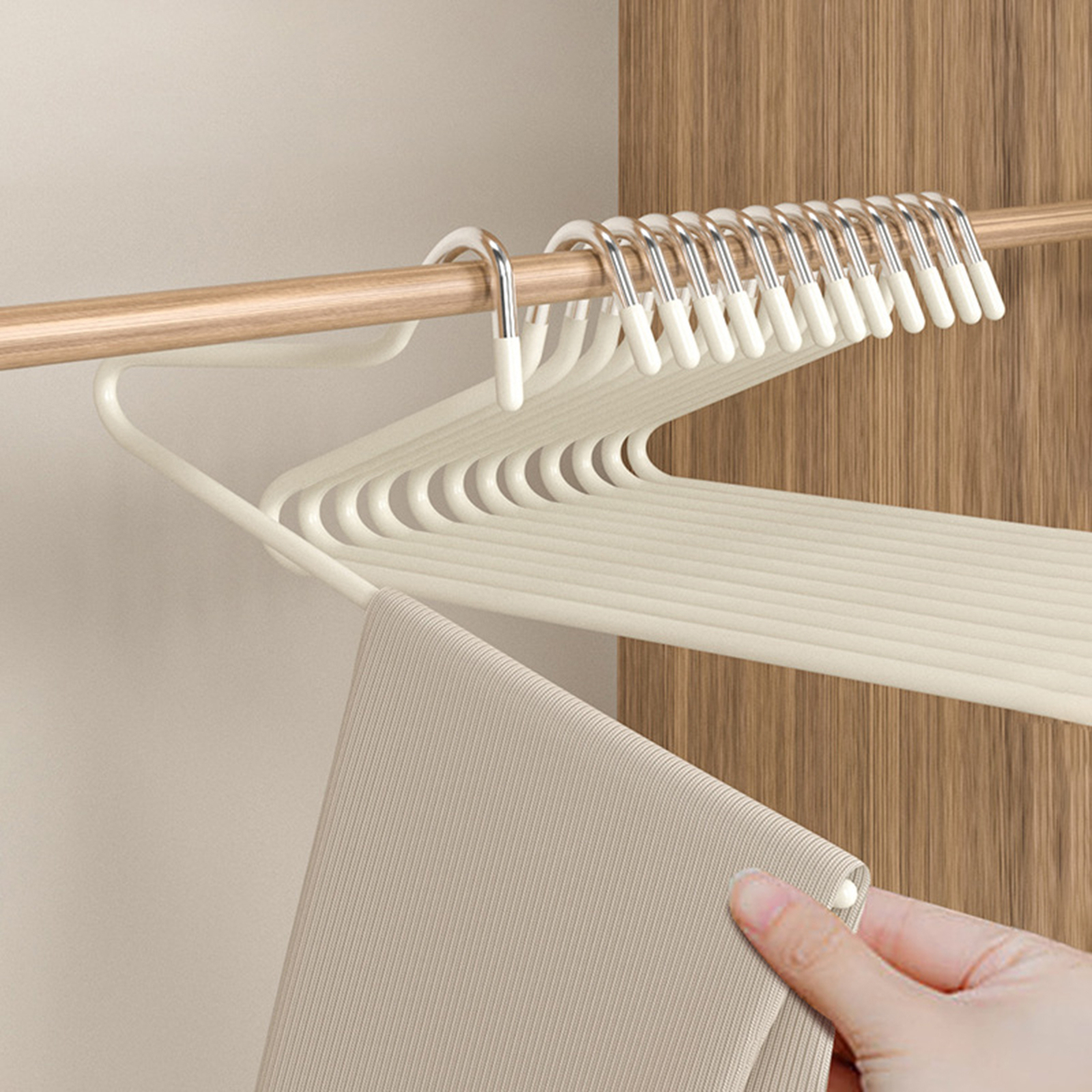 5pcs Clothes Hangers Strong Load-bearing Organization Heavy Duty ...