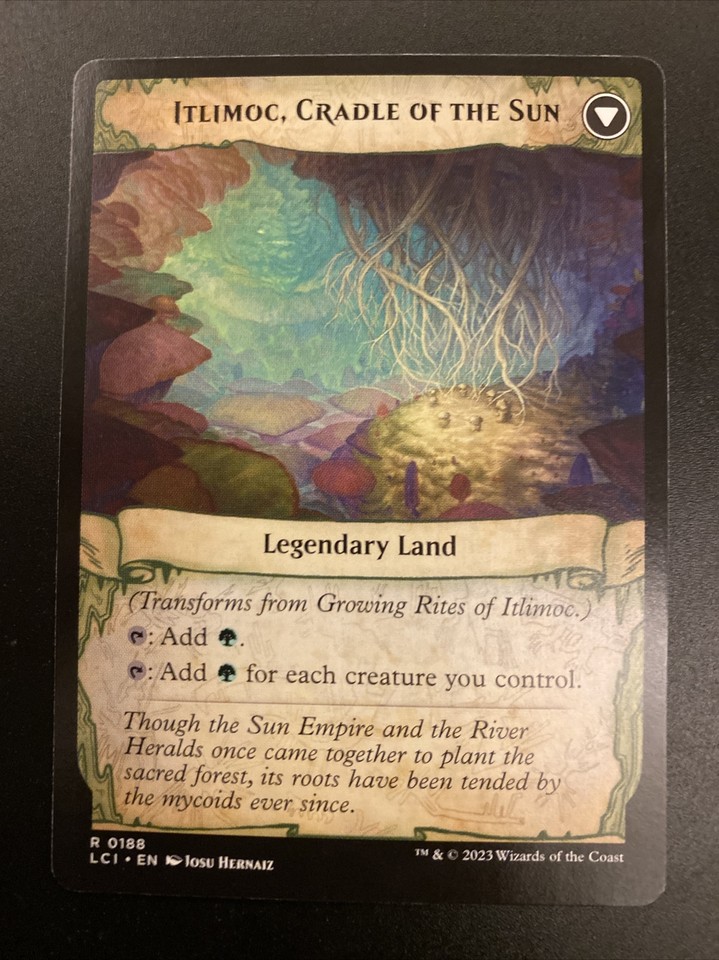 Growing Rites of Itlimoc 0188 MTG Lost Caverns Of Ixalan Rare NM ...