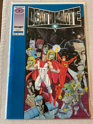 Deathmate (Blue) #1A 1993 VF+/NM Valiant/Image Comics Prestige Many ...