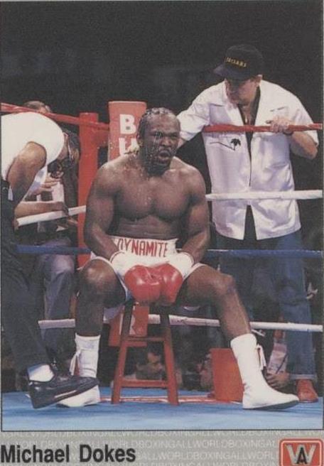 1991 All World Boxing - Michael Dokes #73 for sale online | eBay