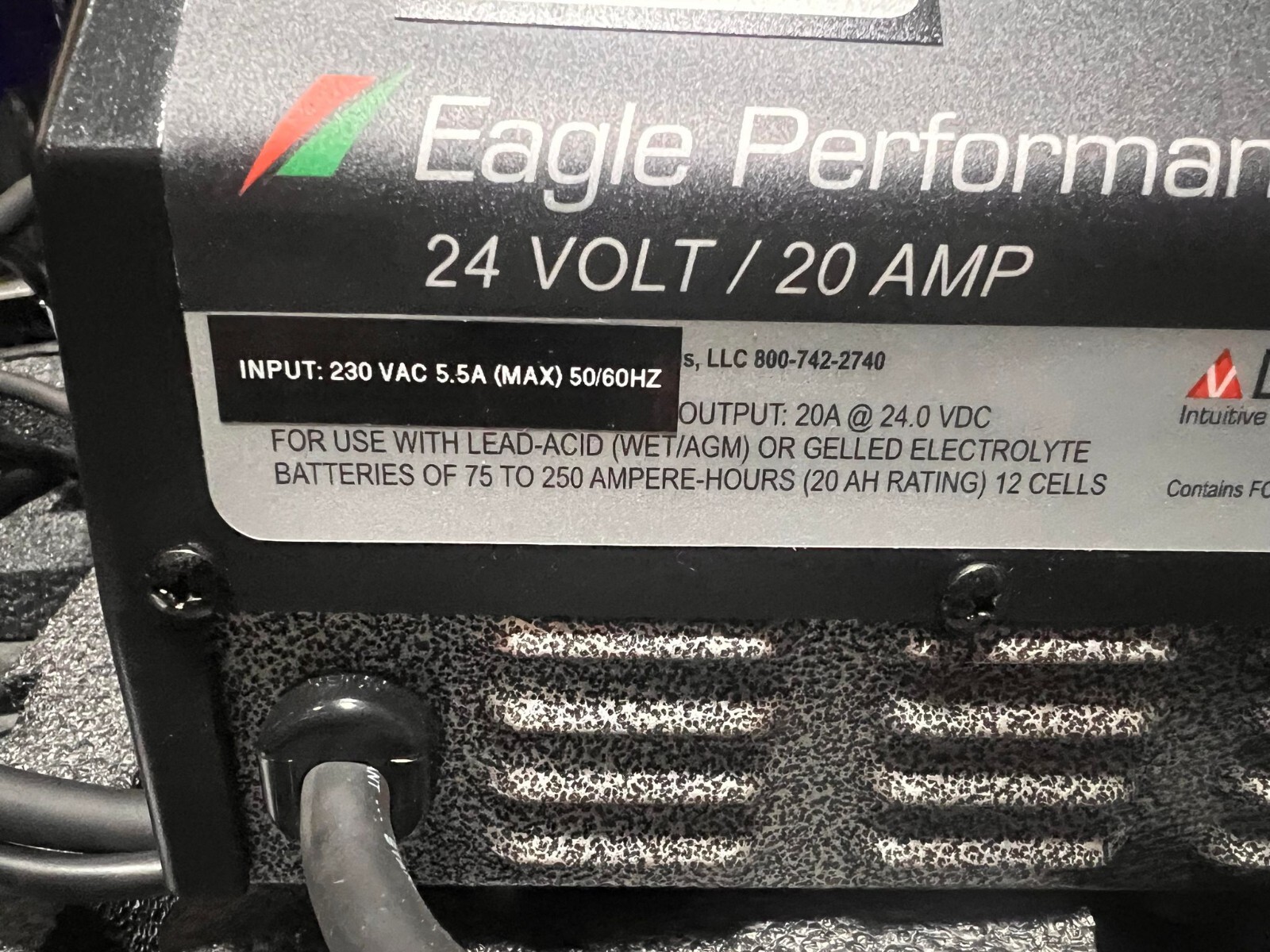 Eagle Performance 2420 24V 20AMP Pro Battery Charging System Charger ! 220V EU ! | eBay