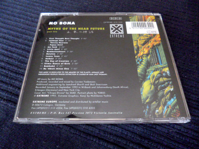 CD Mo Boma - Myths of The Near Future Part 2 EXTREME Ambient Tribal ...