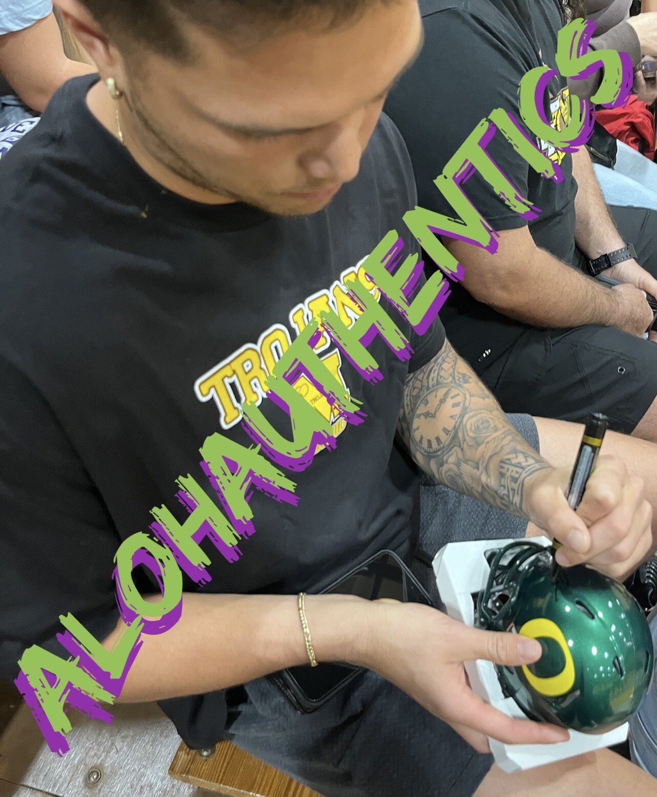 DILLON GABRIEL SIGNED OREGON DUCKS SPEED MINI HELMET PROOF | eBay