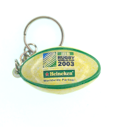 Vintage IRB Rugby World Cup 2003 Ball Heineken - Keyring Key Chain | eBay