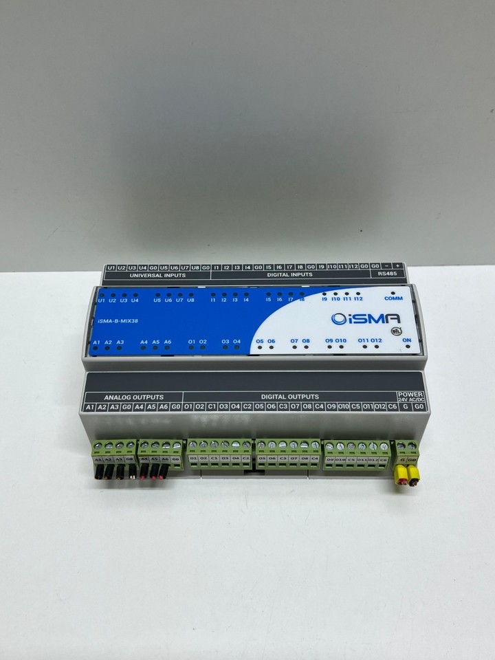 iSMA-B-MIX38 I/O Module | 16DI, 8DO, 8UI, 6AO | | eBay